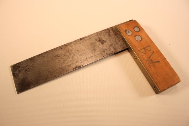 antique carpenter square