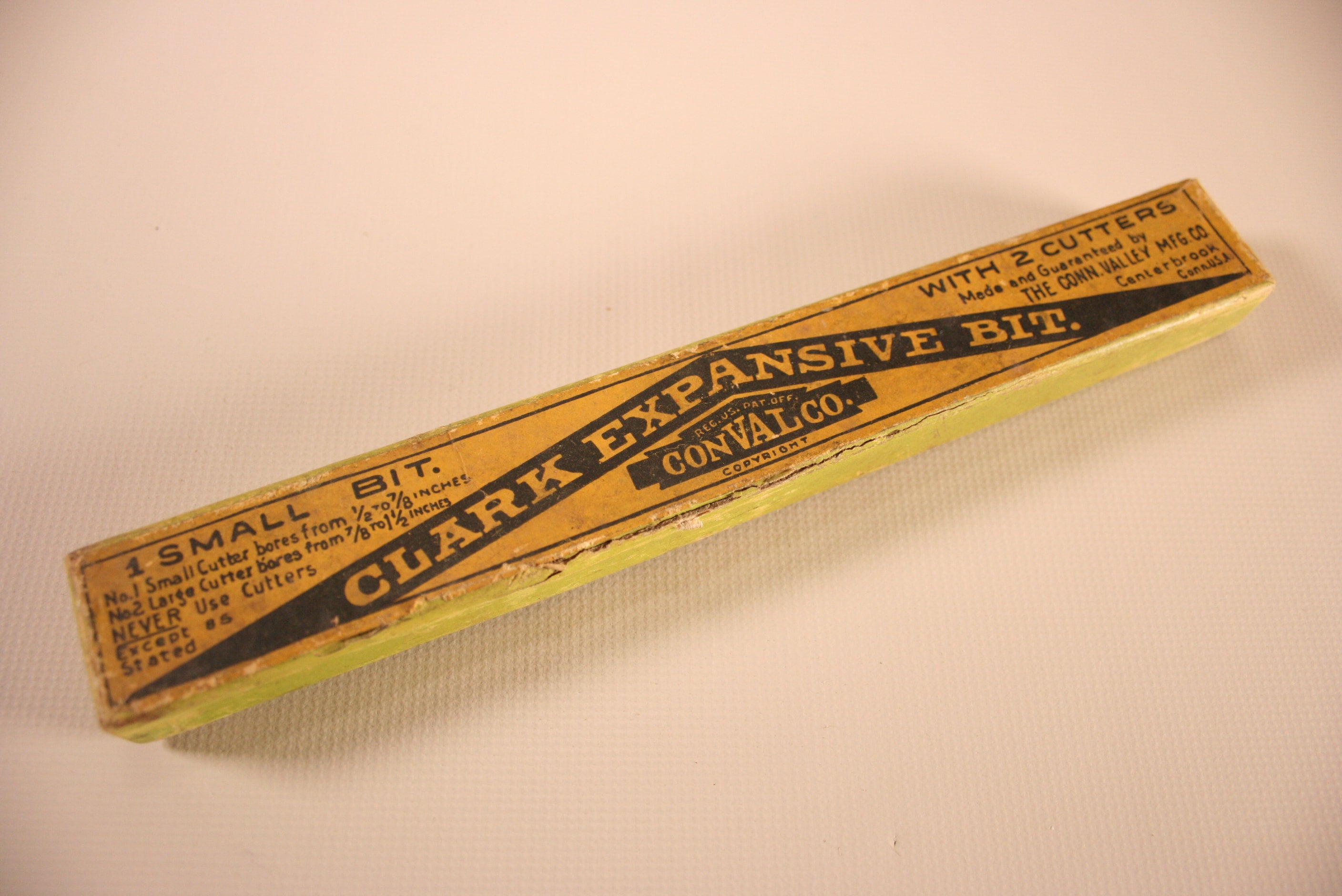 Small Clark Expansive Bit in Box | Vintage Woodworking Tools