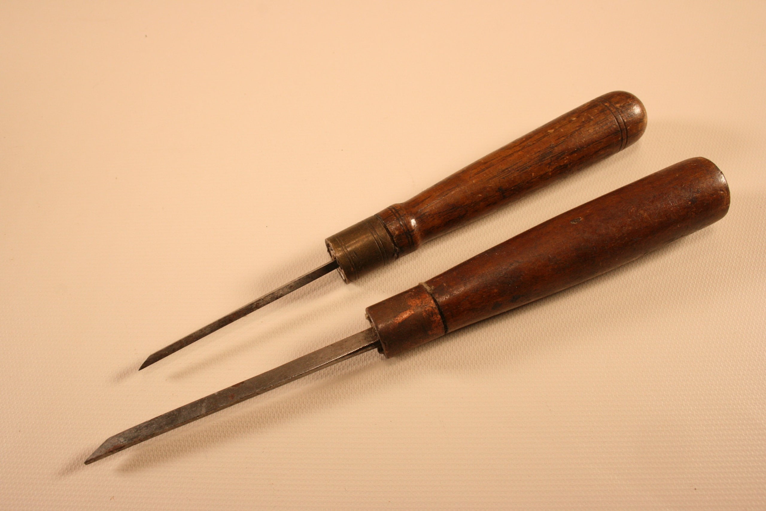 Two Small Carving Chisels | Vintage Woodworking Tools