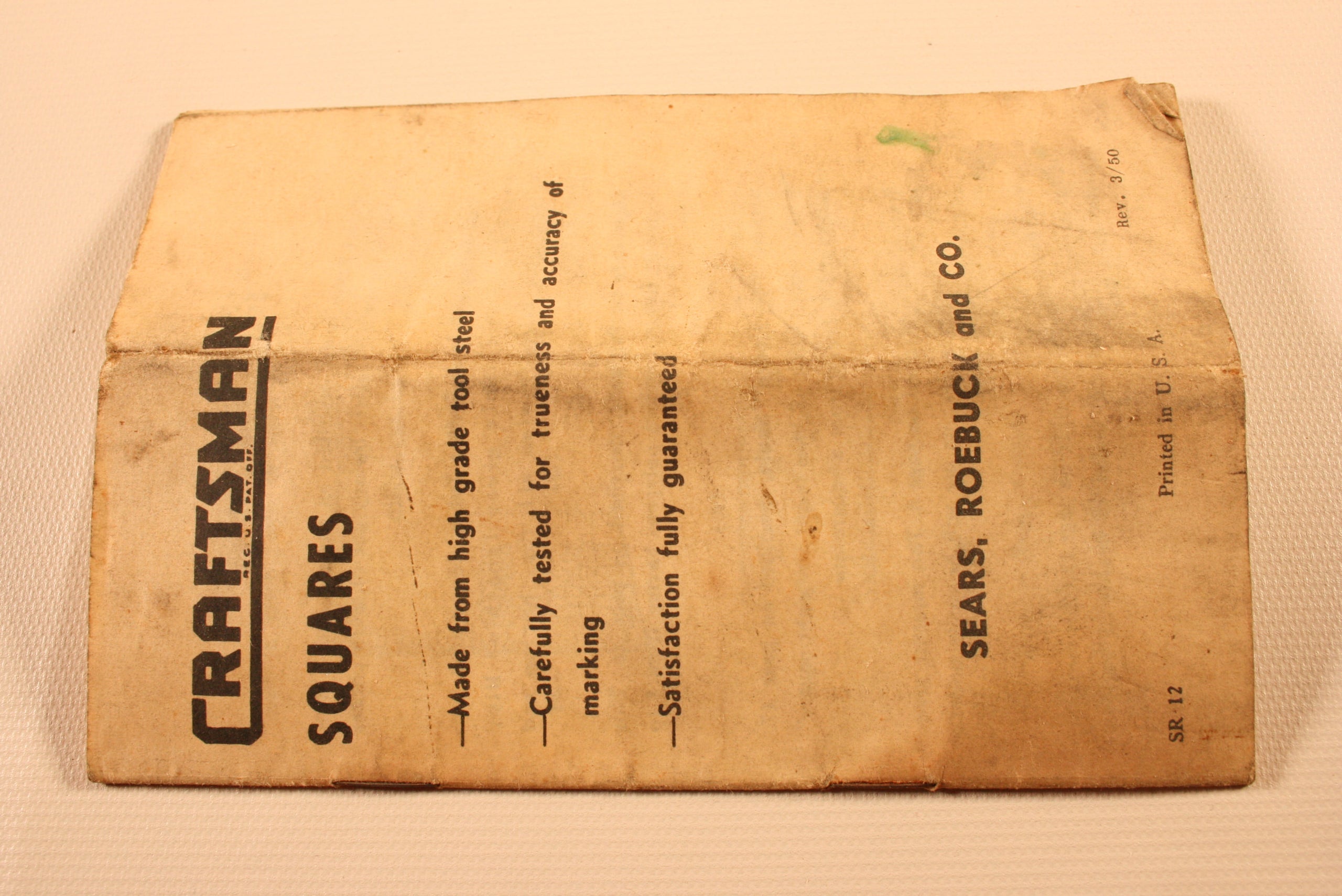 Vintage Craftsman T Square