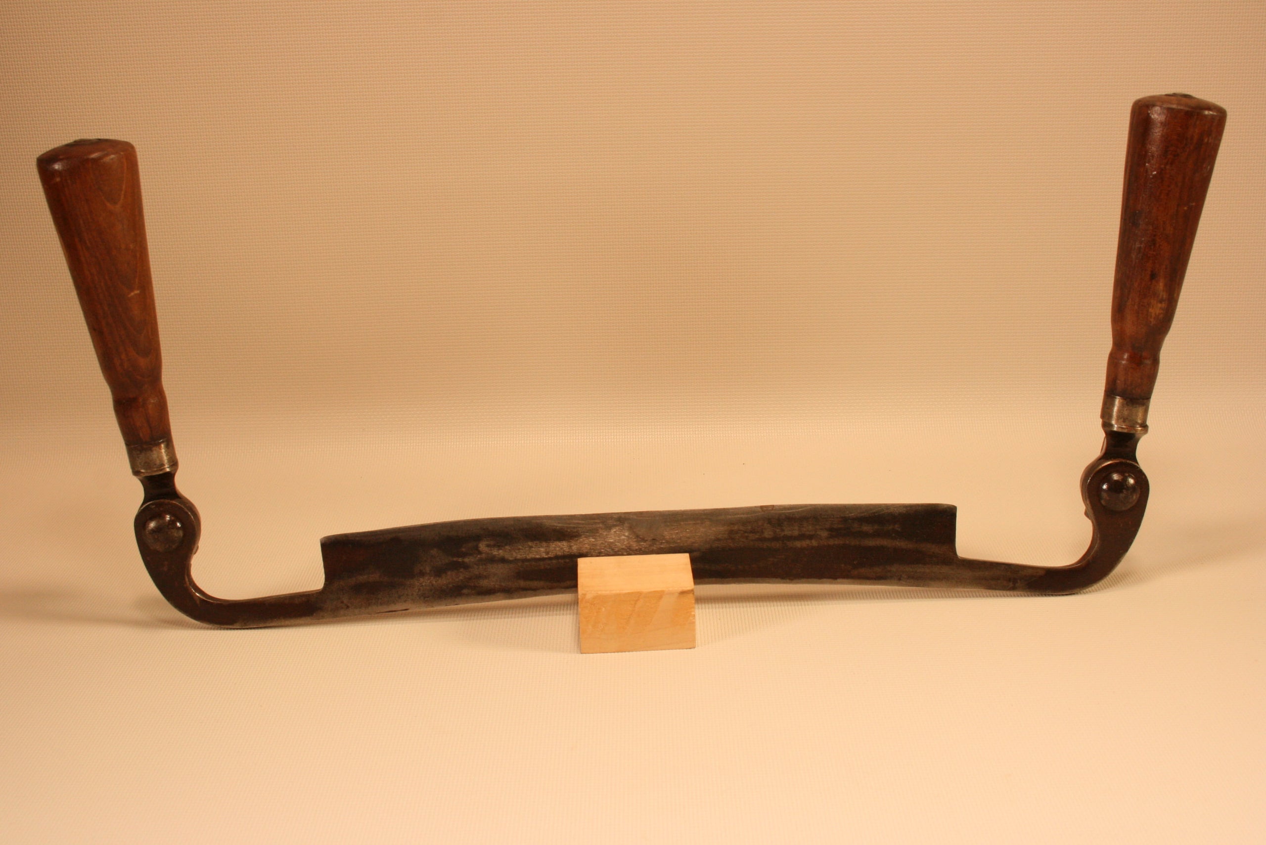 PS & W 10" Folding Handle Draw Knife | Vintage Woodworking Tools