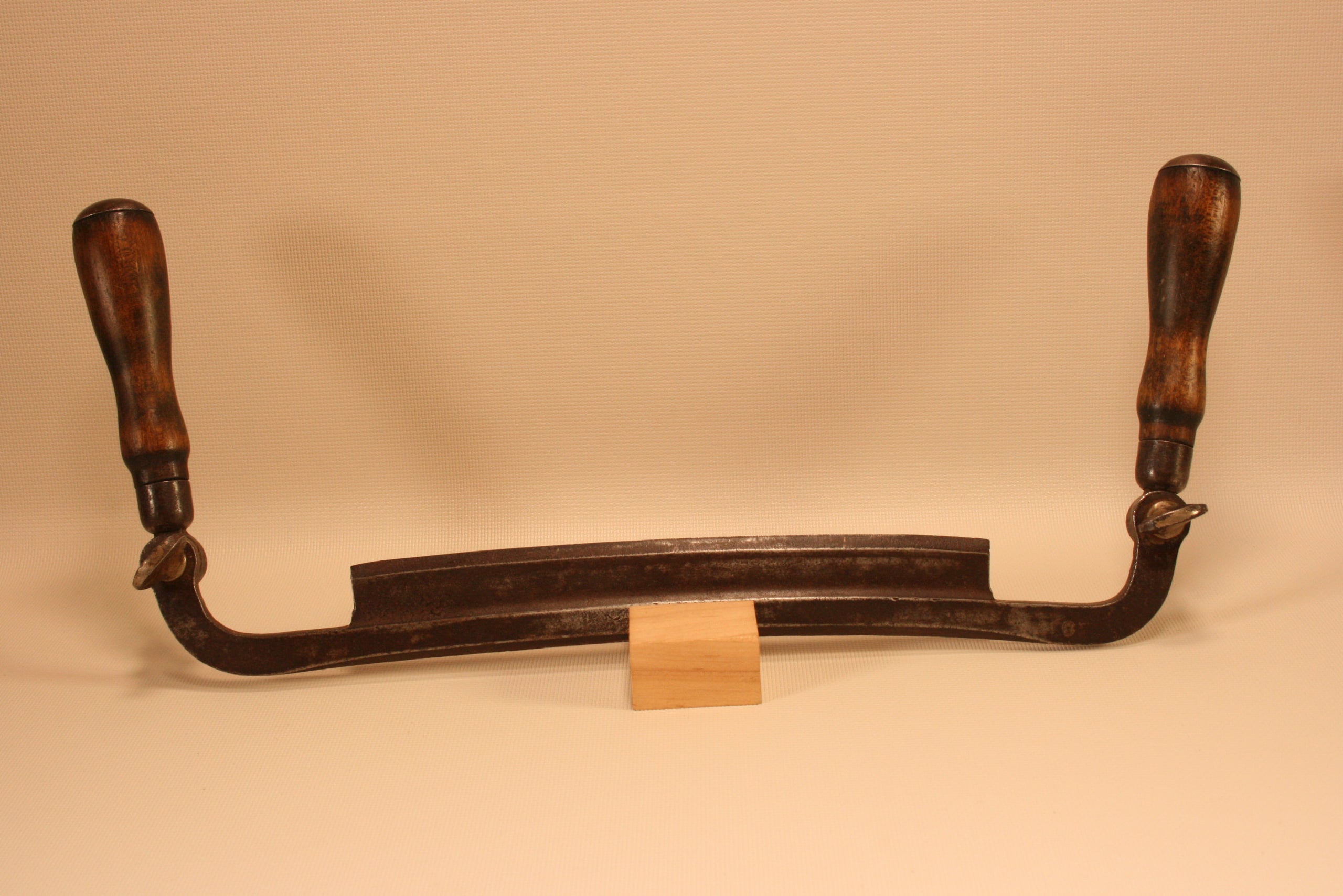 Diamond Edge 9" Folding Handle Draw Knife | Vintage Woodworking Tools