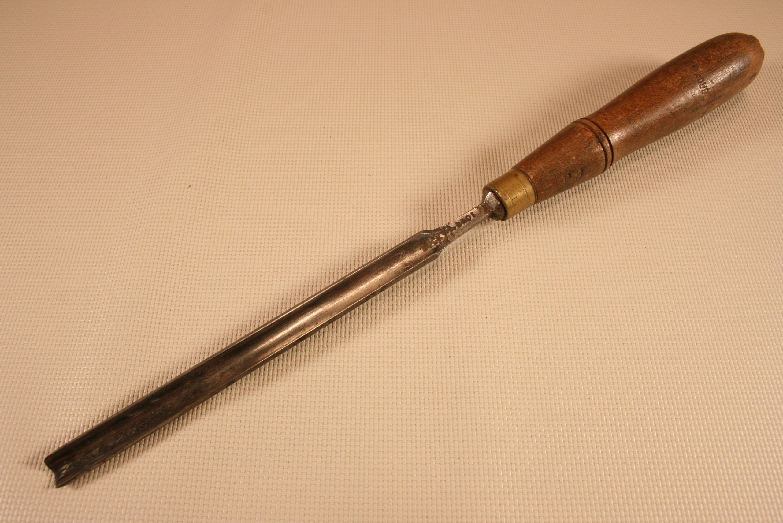 Buck Bros. 3/8" Gouge | Vintage Woodworking Tools