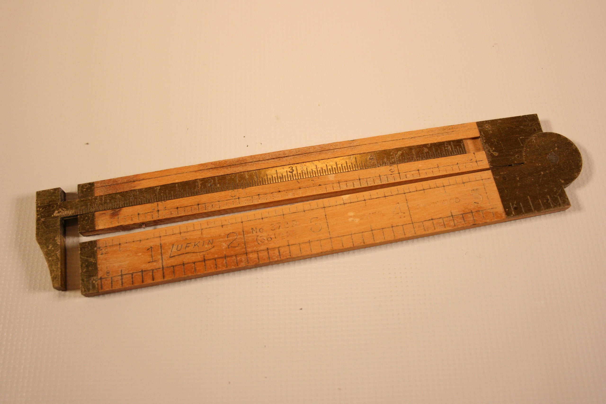 Lufkin No. 372R Caliper Rule | Vintage Woodworking Tools