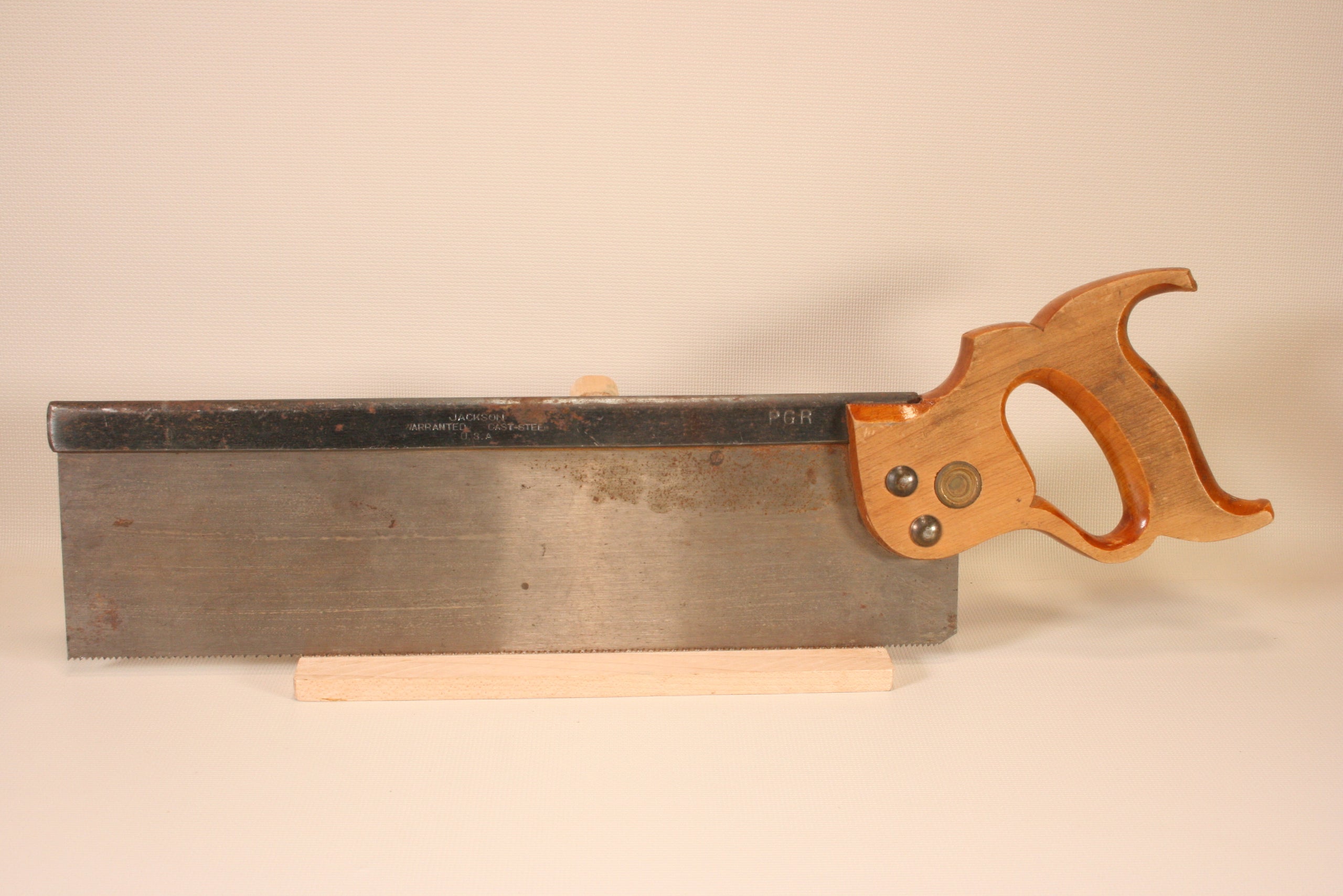 Jackson 14" Back Saw | Vintage Woodworking Tools