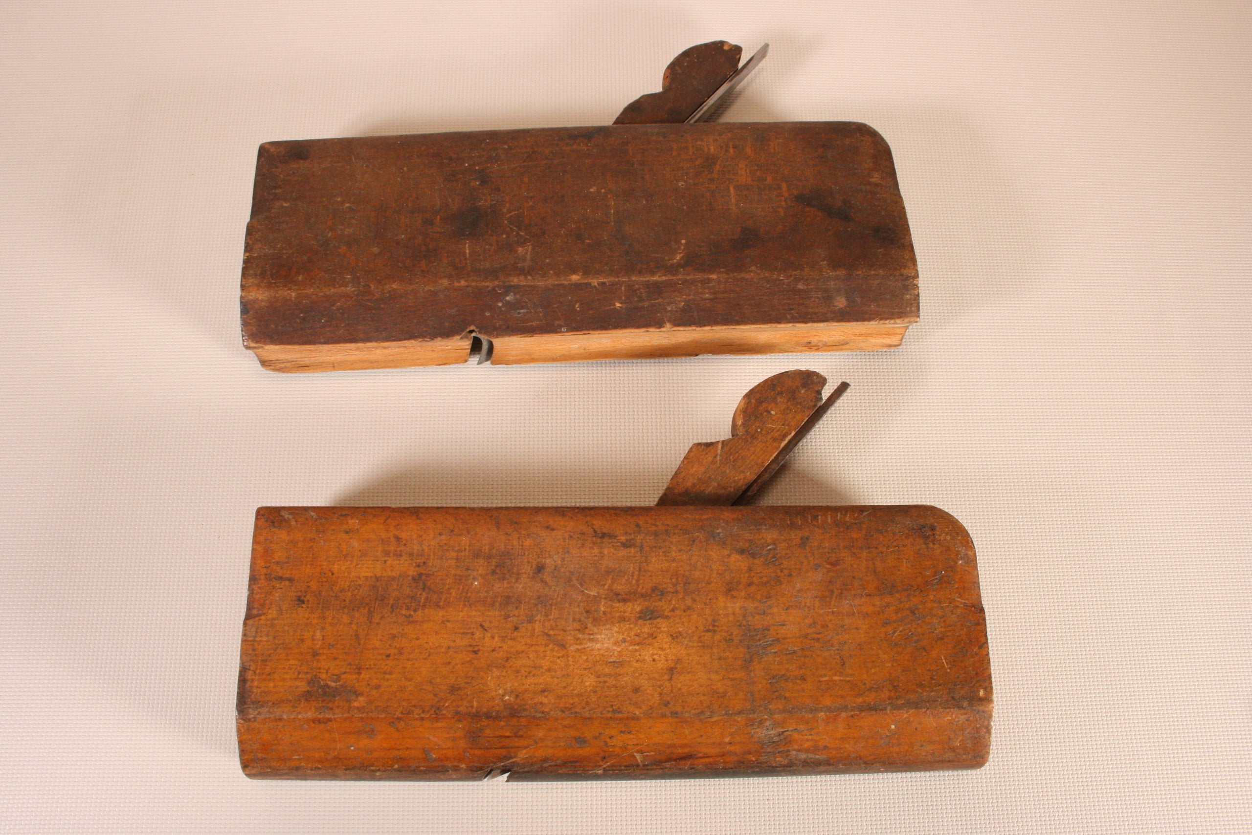 Pair of #7 Hollow & Round Planes | Vintage Woodworking Tools